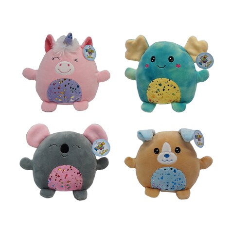 View Fuzzy Friends Rolly Poly Plush,