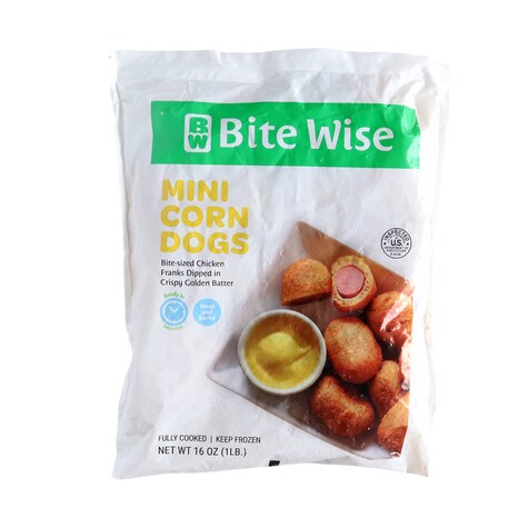View Bite Wise Mini Corn Dogs,