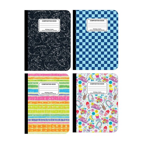 View Composition Notebook, Assorted Styles.