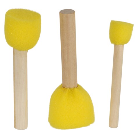 View Crafters Square Paint Sponge Dabbers,