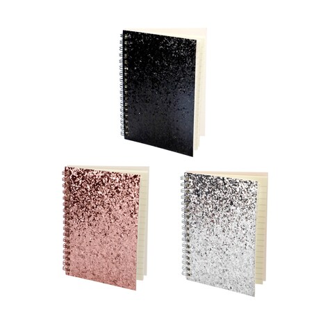View Jot Chunky Glitter Notebook, 4.25x6.7-in.