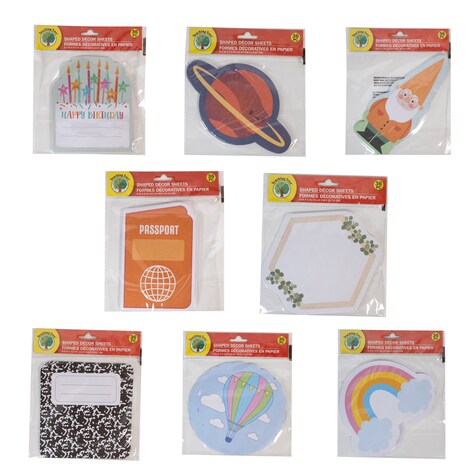 View Teaching Tree Die-Cut Paper Decorations,