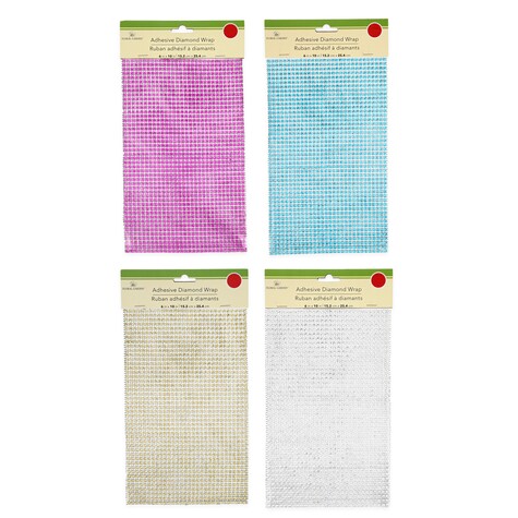 Bulk Floral Garden Adhesive Diamond Wrap, 6x10 in. | Dollar Tree