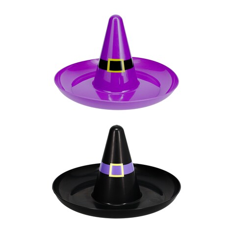 View Halloween Themed Plastic Witch Hat