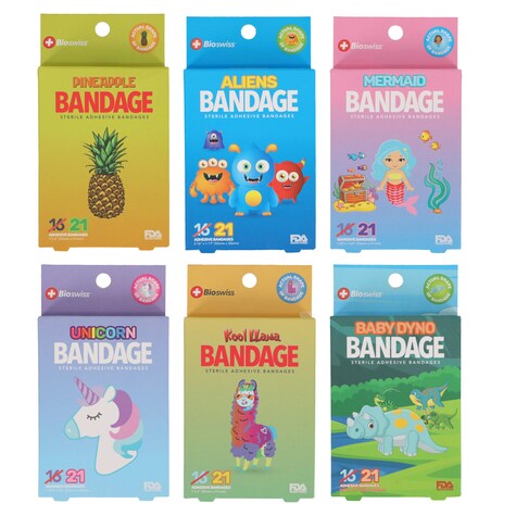 View Bioswiss Shaped Bandages, 21-ct.