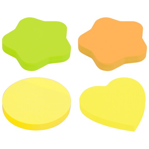 View Jot Fun-Shaped Sticky Notepads, 100