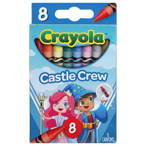 View Crayola Castle Crew Crayons, 8-ct.