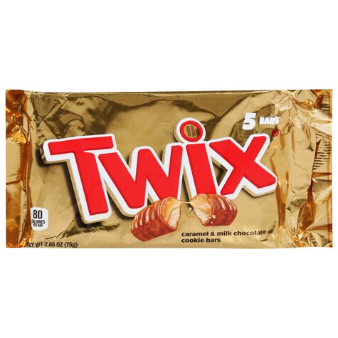 Twix Fun Size Caramel Chocolate Cookie Candy Bar, 5-ct. Pack | Dollar Tree