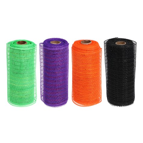 View Crafters Square Decorative Halloween Mesh,