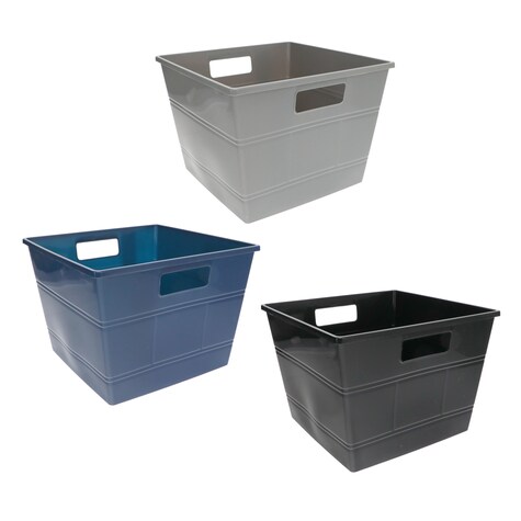 View Square Dry-Erase Plastic Locker Bins