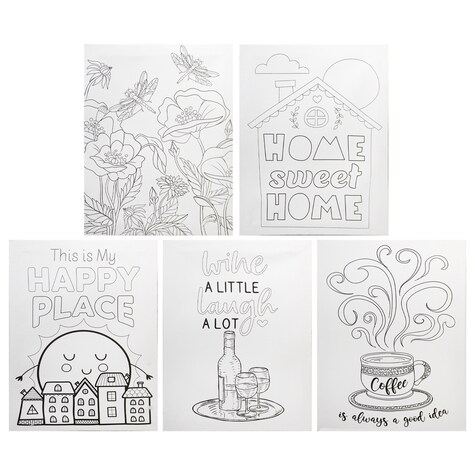 View Crafter's Square Preprinted Stretched Canvases,