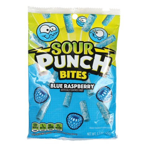 View Sour Punch Bites Blue Raspberry