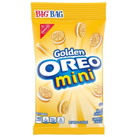 View Nabisco Mini Golden Oreo Cookies,