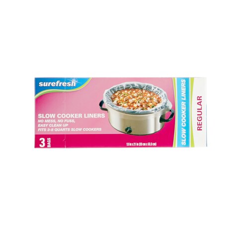 View Surefresh Slow Cooker Liners, 3-ct.