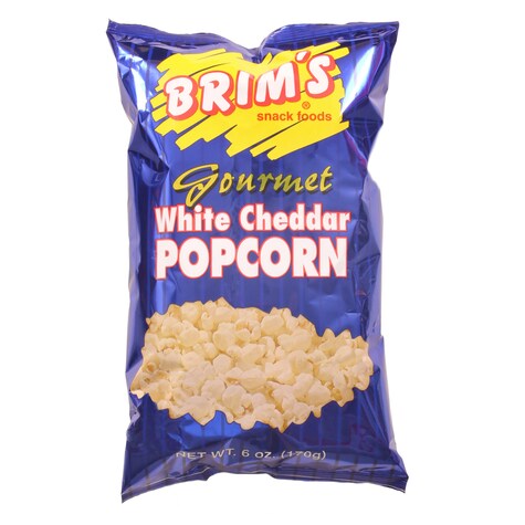 View Brim's Gourmet White Cheddar Popcorn,