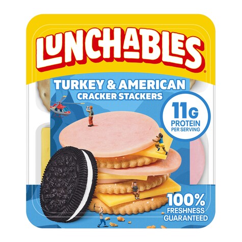 View Lunchables Turkey and American Cheese