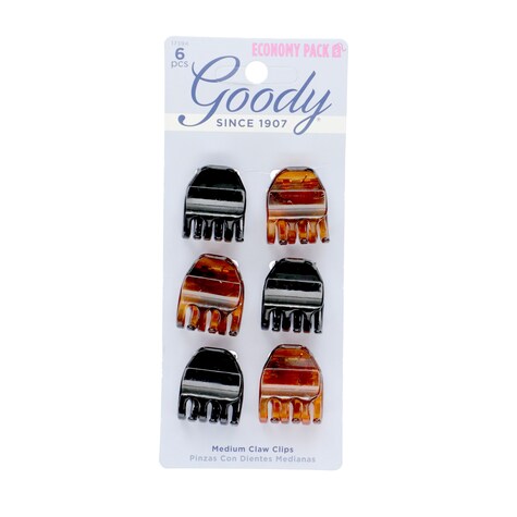 Goody Half Claw Clips, 6-ct. Pack | Dollar Tree