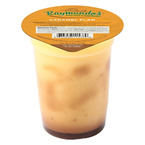 View Raymundo's Caramel Flan, 7.5oz