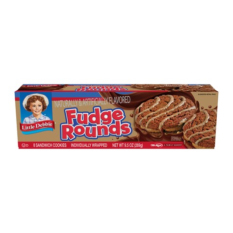 View Little Debbie Fudge Rounds, 8-pc