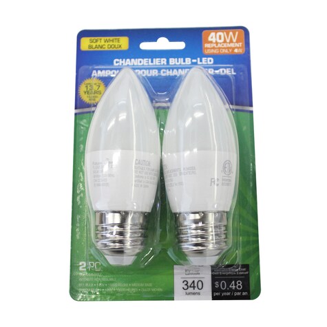 View LED Chandelier Bulb, 2-ct.