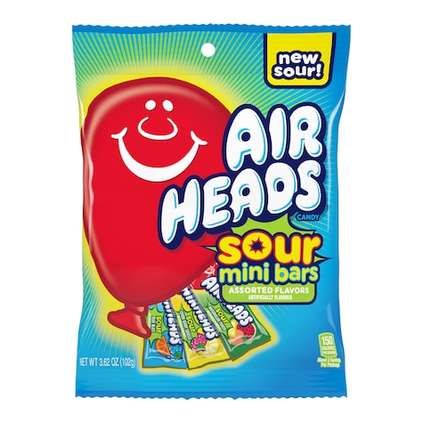 View Airheads Sour Mini Bars Assorted