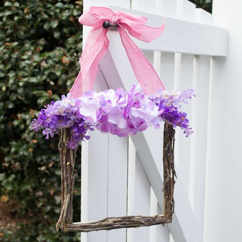 Square Spring Wreath