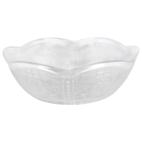 View Plastic Crystal-Cut Salad Bowls, 4-ct.