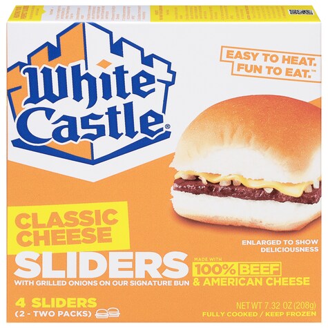 View White Castle Classic Cheese Sliders