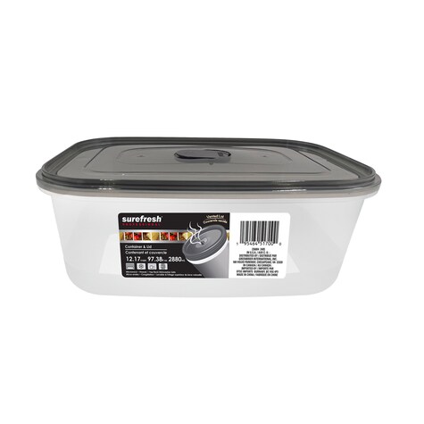 View Surefresh Rectangular Clear Storage Container