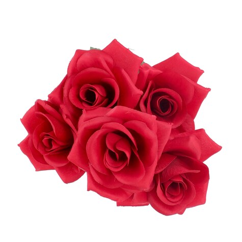 View Floral Garden 5-Stem Red Velvety