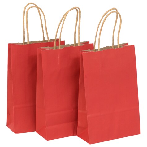 View Small Red Kraft Paper Gift