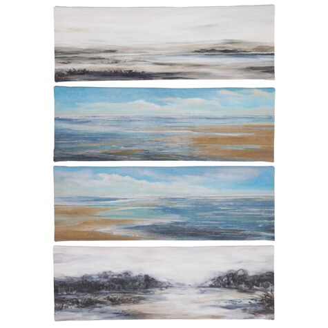 Clear Gel Covered Decorative Canvas Prints, 5.875x8.625-in. | Dollar Tree