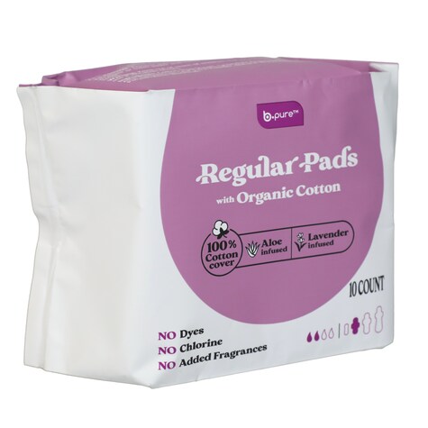 View B Pure Regular Pads, 10-pc