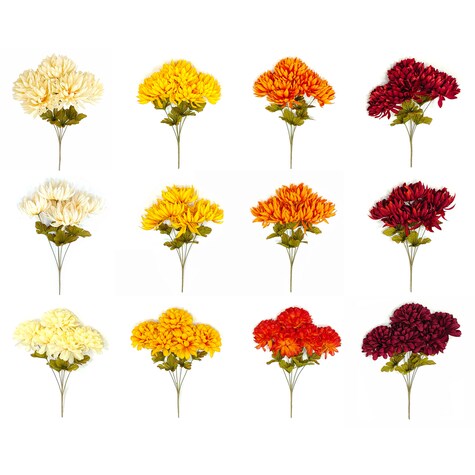 View Floral Garden Assorted Mum Bush,