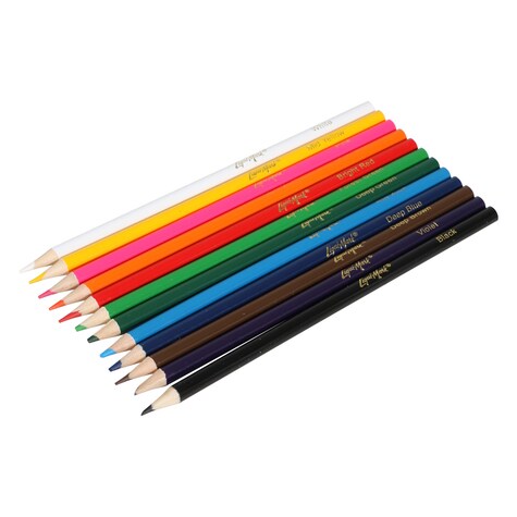 View Liqui-Mark Pre-sharpened Colored Pencils, 12-ct.