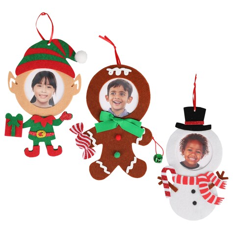 View Christmas House Felt Character Photo