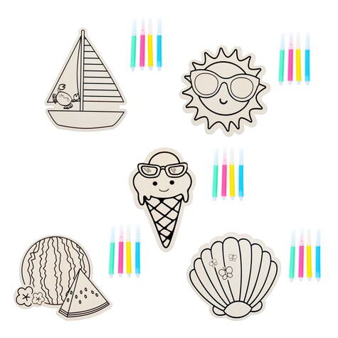 View Seasonal Collection Color-Your-Own Decor, 1-ct.