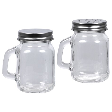 View Mini Glass Shaker Jars with