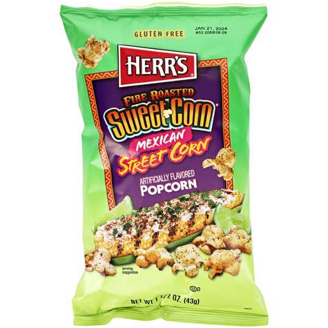 View Herr's Fire Roasted Sweet Corn