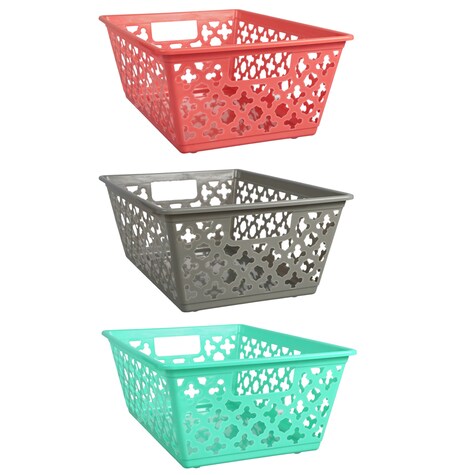View Garden Gate Plastic Storage Baskets