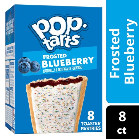 View Pop-Tarts Toaster Pastries, Frosted Blueberry,