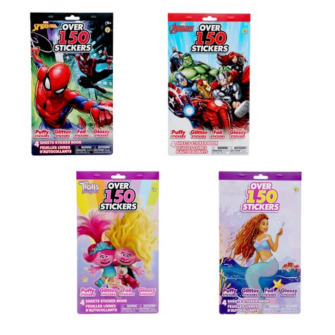 View Licensed Character Creative Stickers, 150-ct.