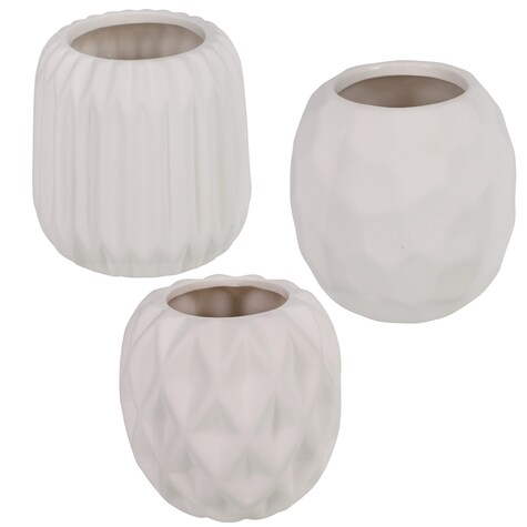 View Ceramic Succulent Plant Pots, 3.5