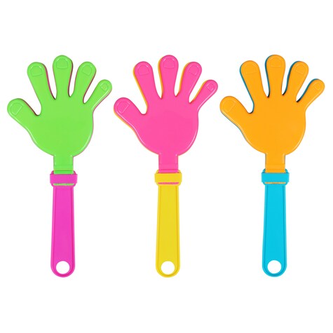 View Plastic Hand Clappers, 9.5x5.125 in.