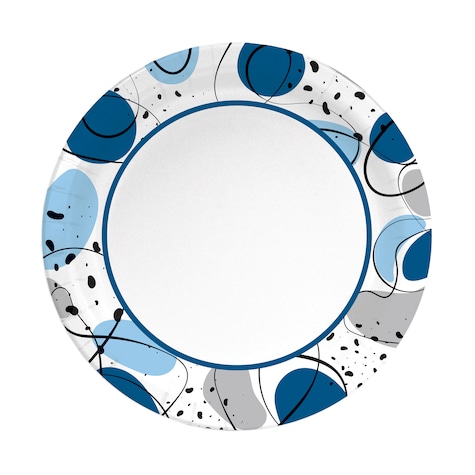 View Designer Paper Plates, 10-pc Pack.