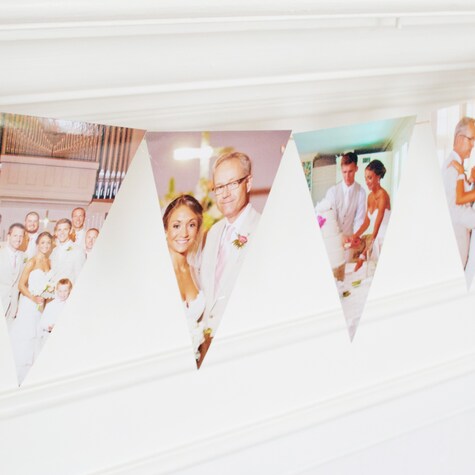 DIY Photo Garland