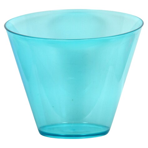 Caterer's Corner Light Blue Plastic Containers, 8x7x8.8-in. | Dollar Tree