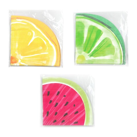 View Seasonal Collection Fruit-themed Napkins, Assorted