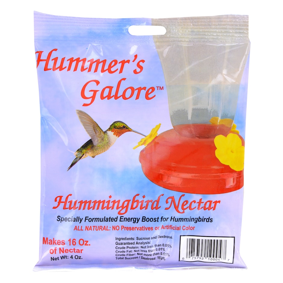 Hummer's Galore Hummingbird Nectar, 4 oz. Bags | Dollar Tree