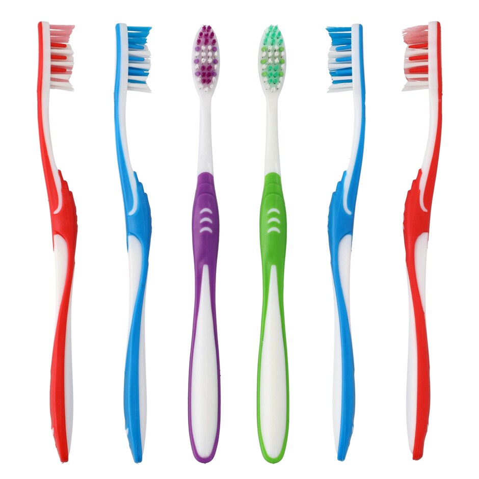 Brush Buddies Family Pack Toothbrushes, 6-pc Pack. | Dollar Tree
